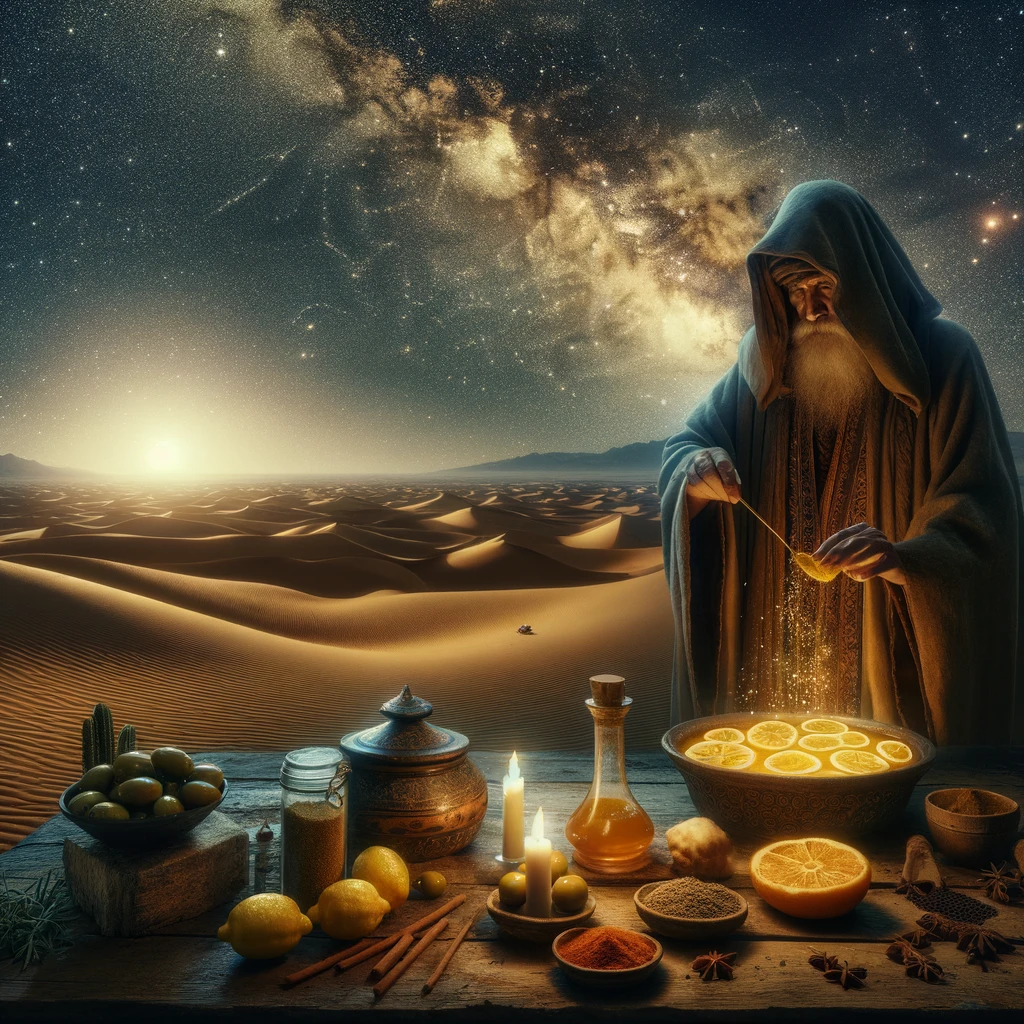 Moroccan Elegance: Lemon Preserve and Olive Harmony