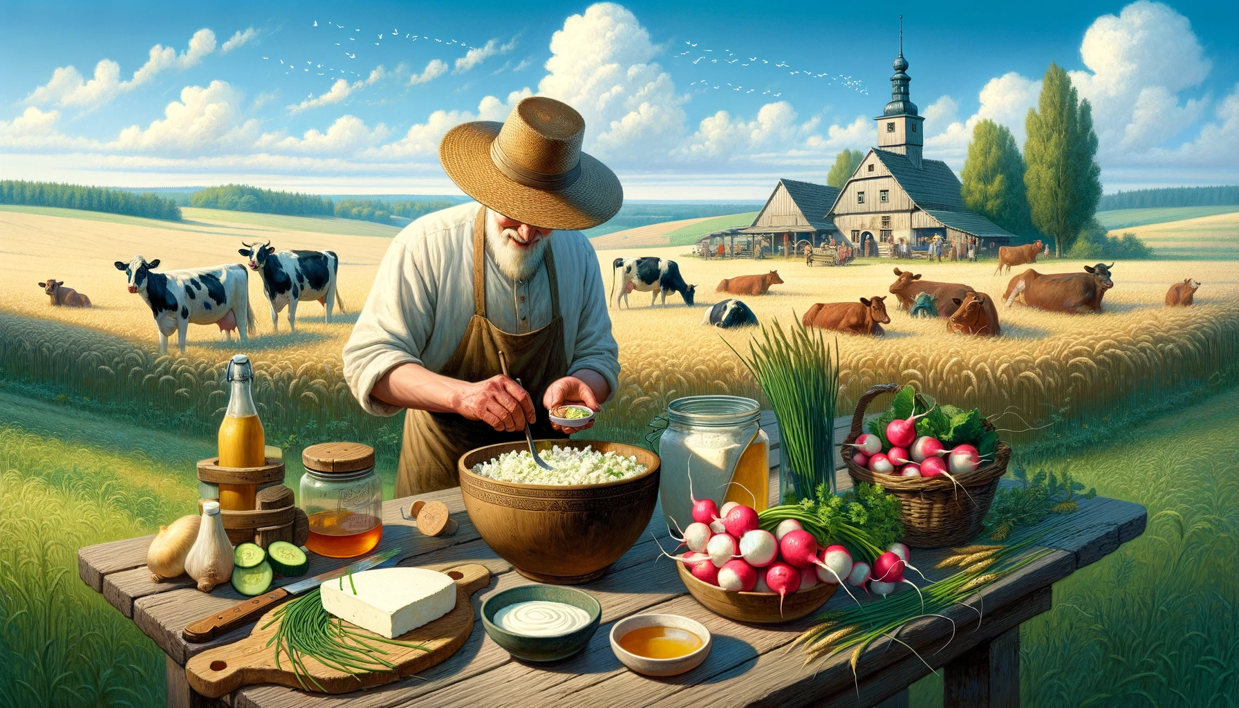 Farmhouse Fresh: Polish Cottage Cheese Dip (Serek Wiejski)