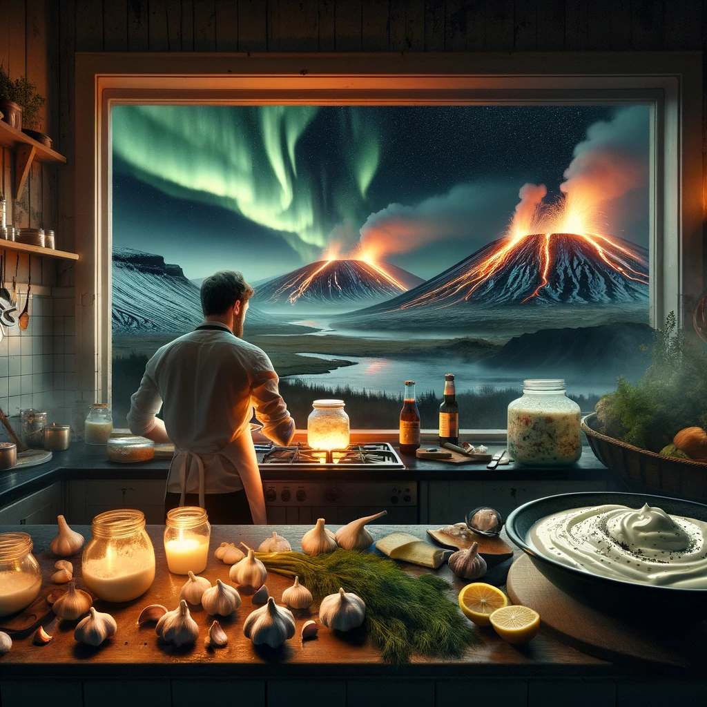 Icelandic Hákarl’s Surprise: An Acquired Taste Dip